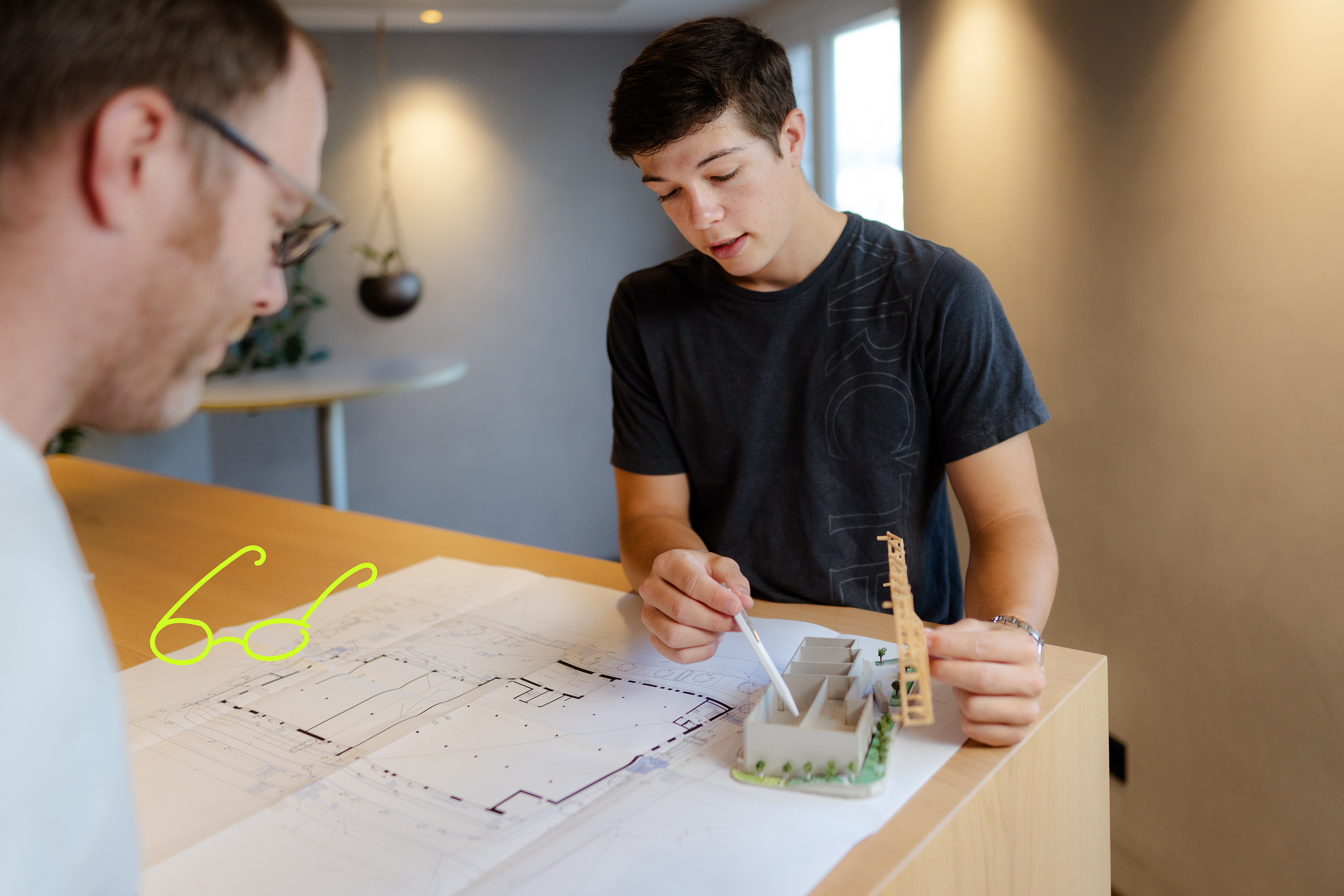 Durchstarten als Zeichner*in EFZ - Architektur
